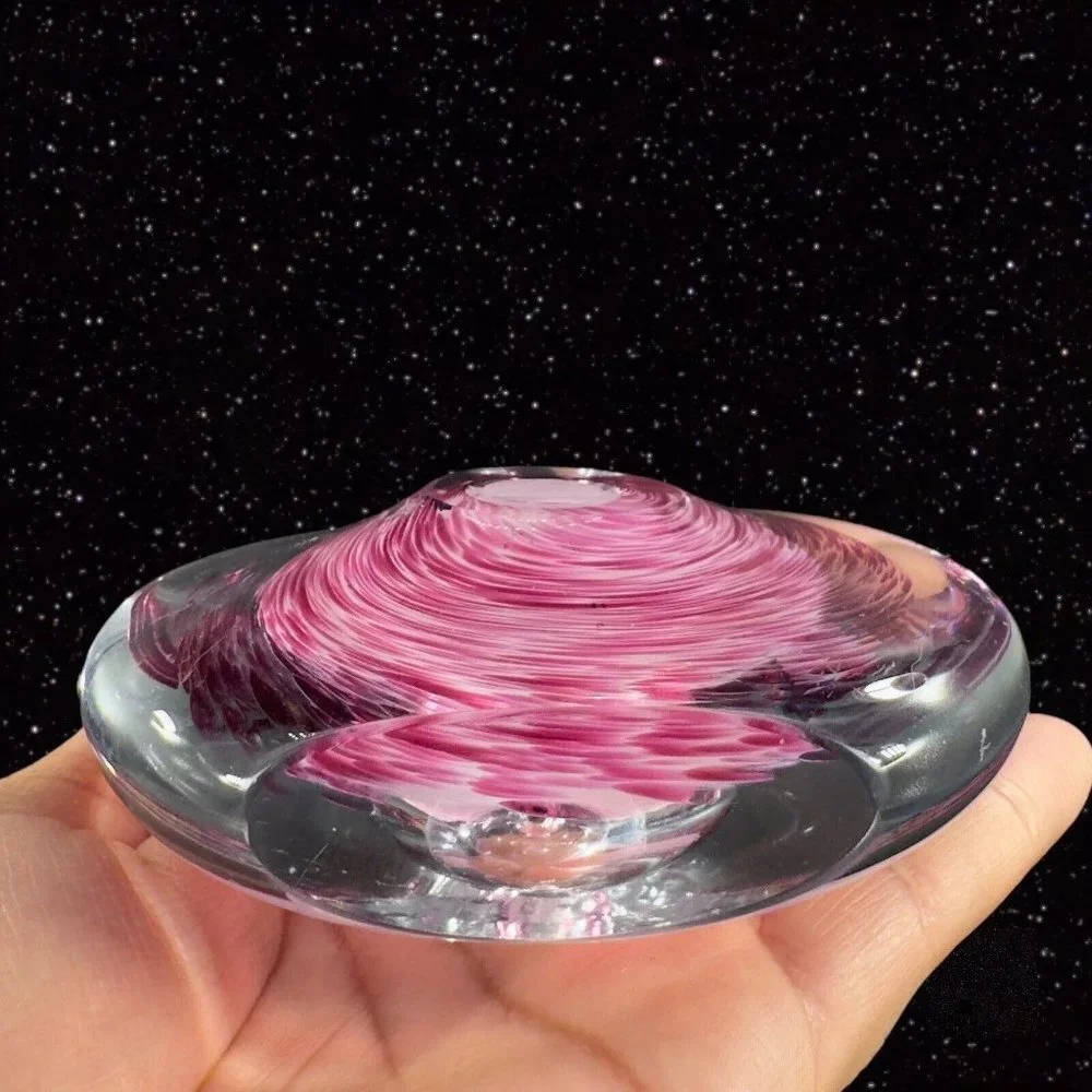 Glass Paperweight | Accents | Heavy Heart Glass Paperweight Figurine ...